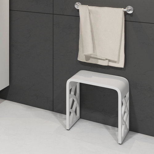 DAX Solid Surface Shower Stool & Reviews | Wayfair